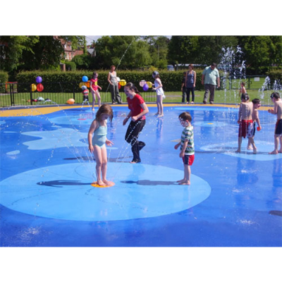 Abbey Meadows interactive water feature open longer!