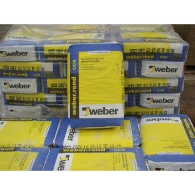 Weber Monocouche Colour Render in Walsall