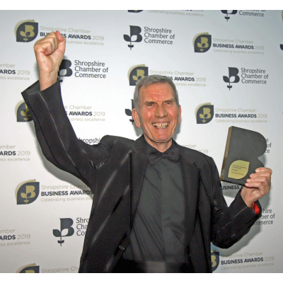 Salop Leisure boss recognised with Shropshire Business Award