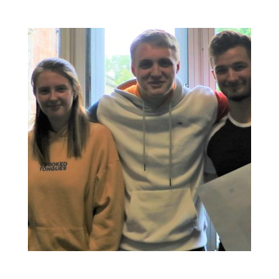 Highclare pupils celebrate A-level success