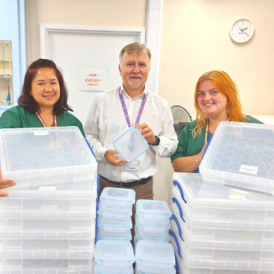 Simple Storage Solution to Aid Electron Treatment