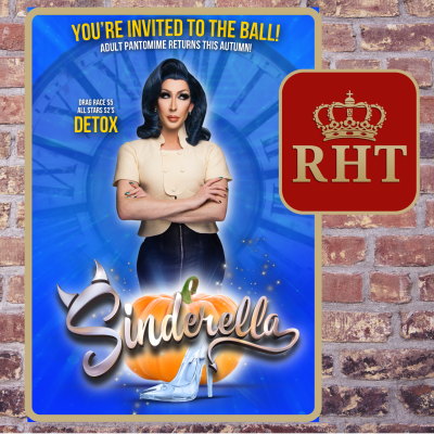 Sinderella the Drag Pantomime coming to The Royal Hippodrome