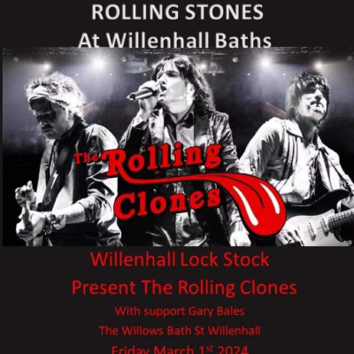 The 60th Anniversary of the Rolling Stones at Willenhall Baths