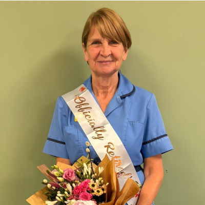 Stroke Nurse retires after 45 years