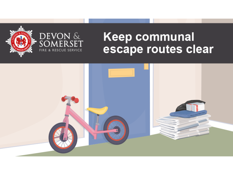 Check your communal escape routes are clear of clutter this Christmas