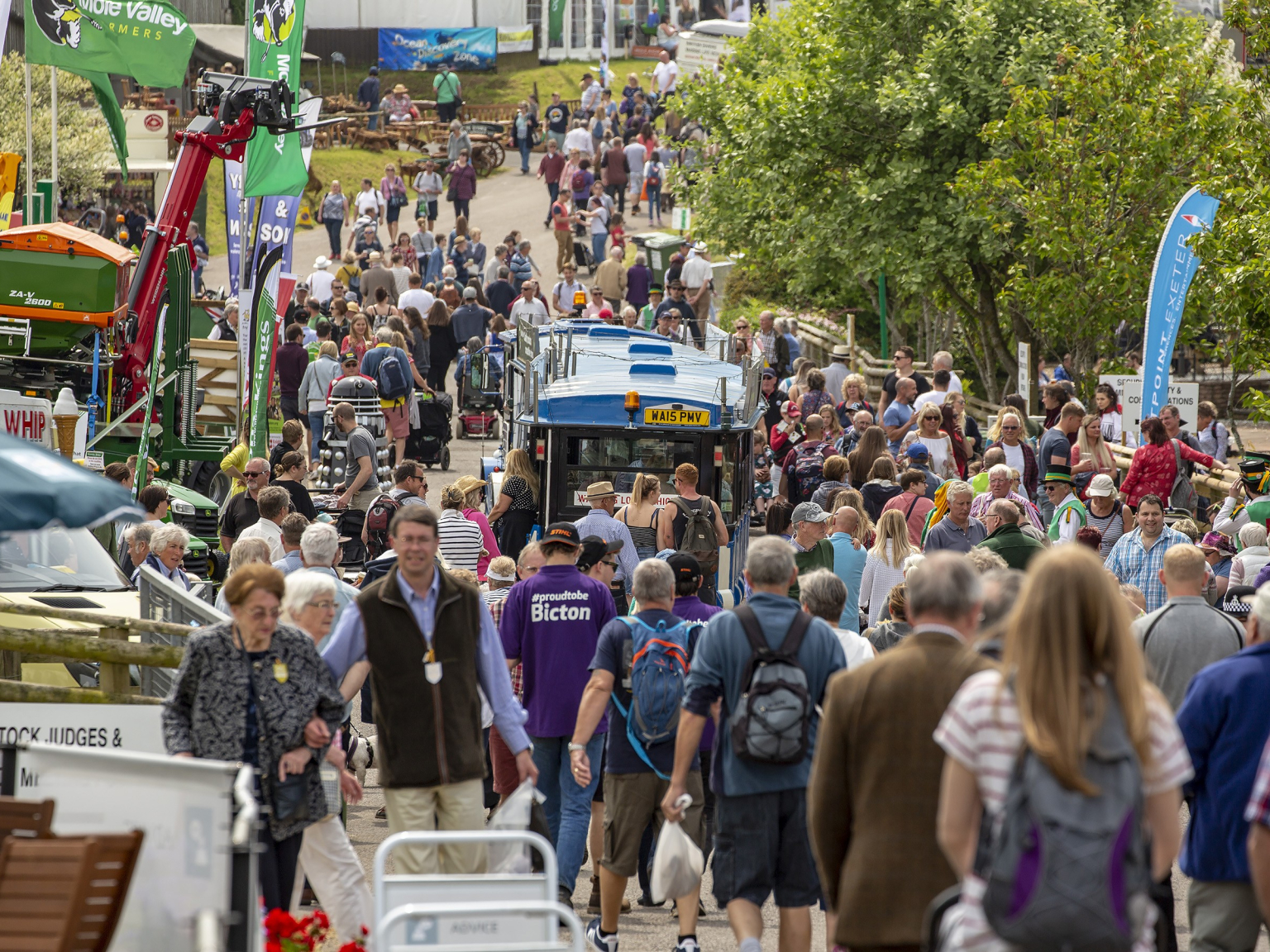 Sunshine and big crowds at this year’s Devon County Show