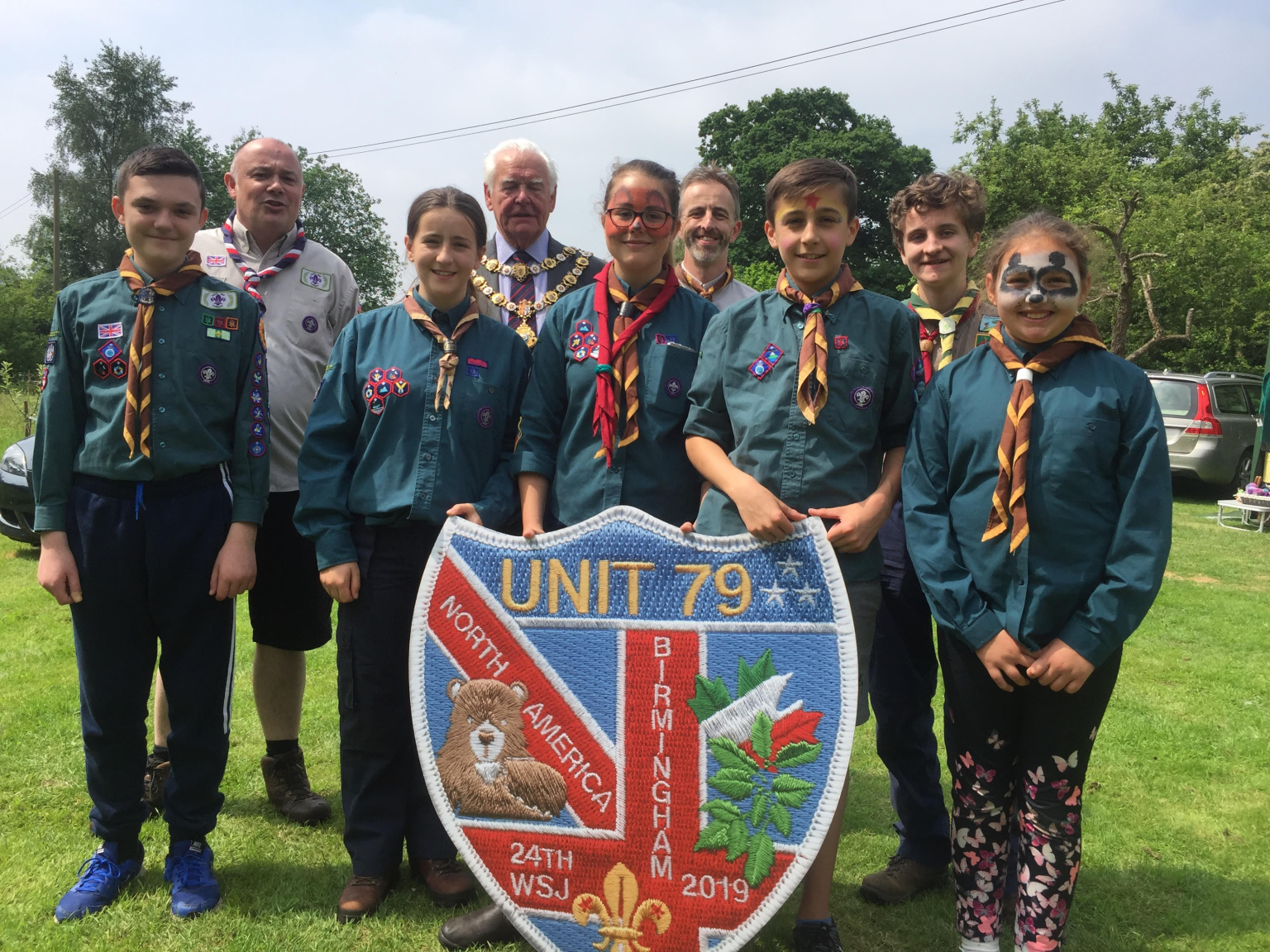 New Mayor`s First Official Engagement is with Sutton Coldfield Scouts