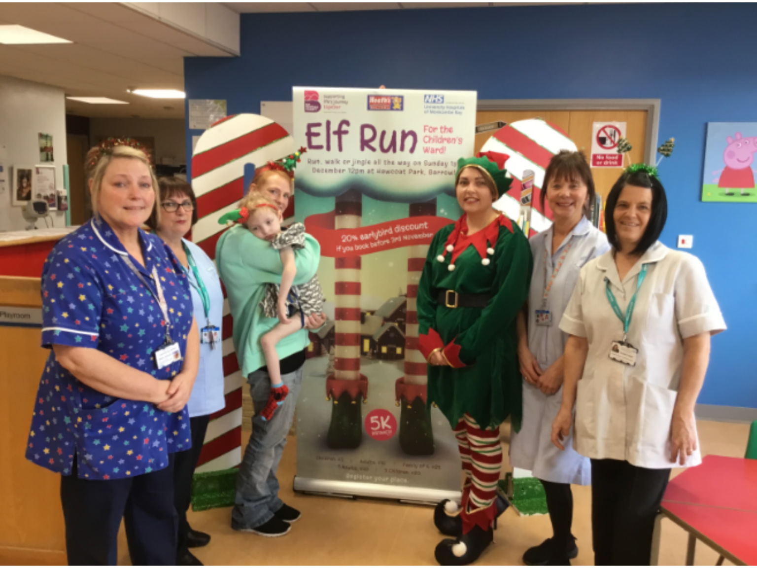 Join the Elf Run and help children in hospital