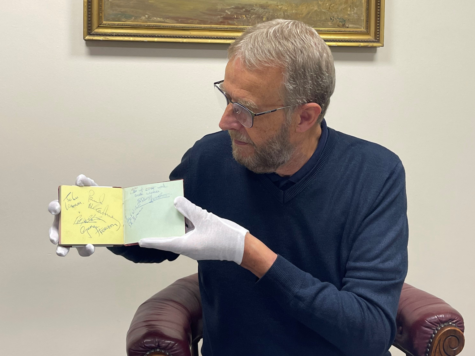 Beatles autographs from day they received MBEs sell for £7,400 in ...