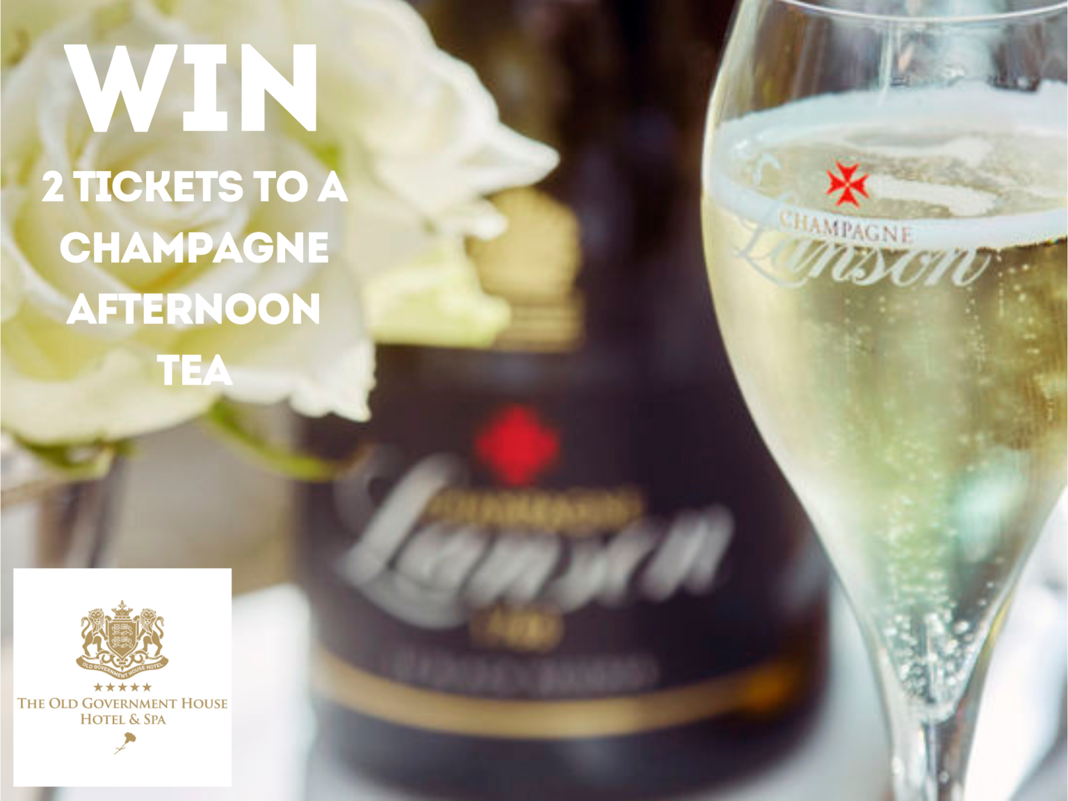 Win two tickets for a Champagne Afternoon Tea