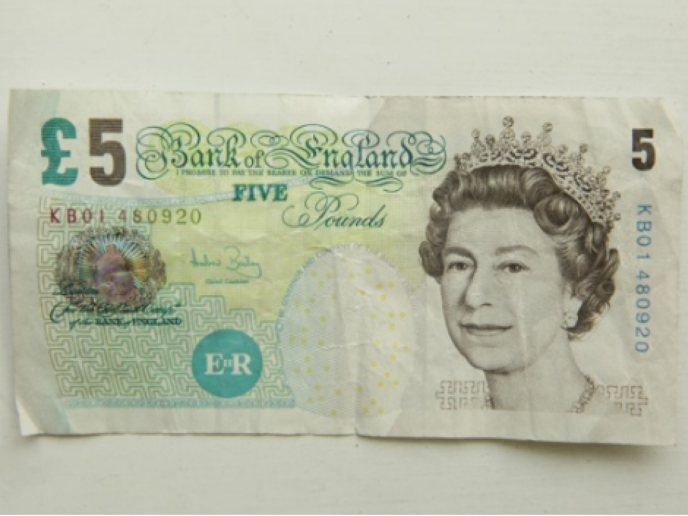 Do you have any old fivers?