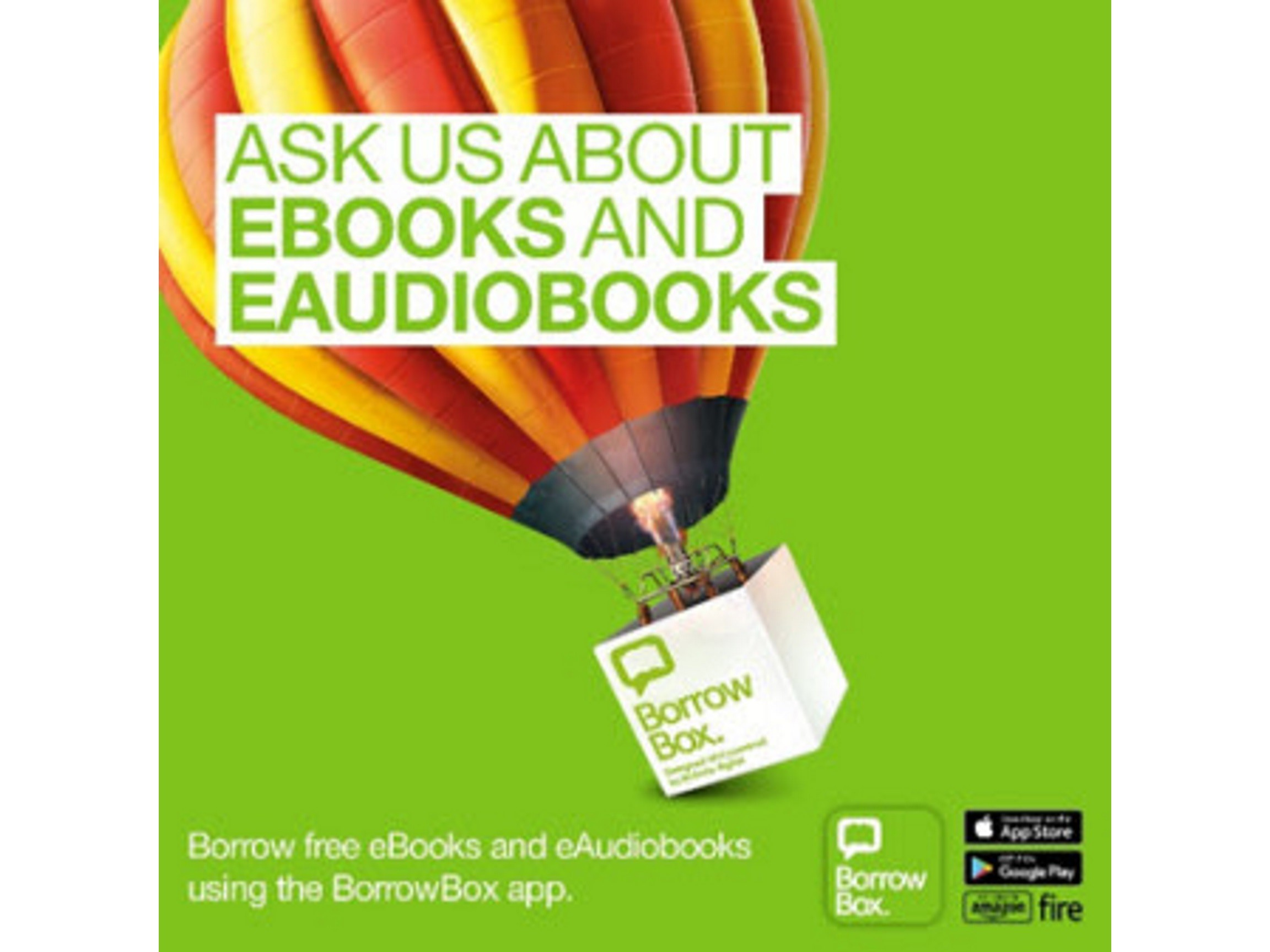 Win a 16GB tablet and discover the world of Borrowbox