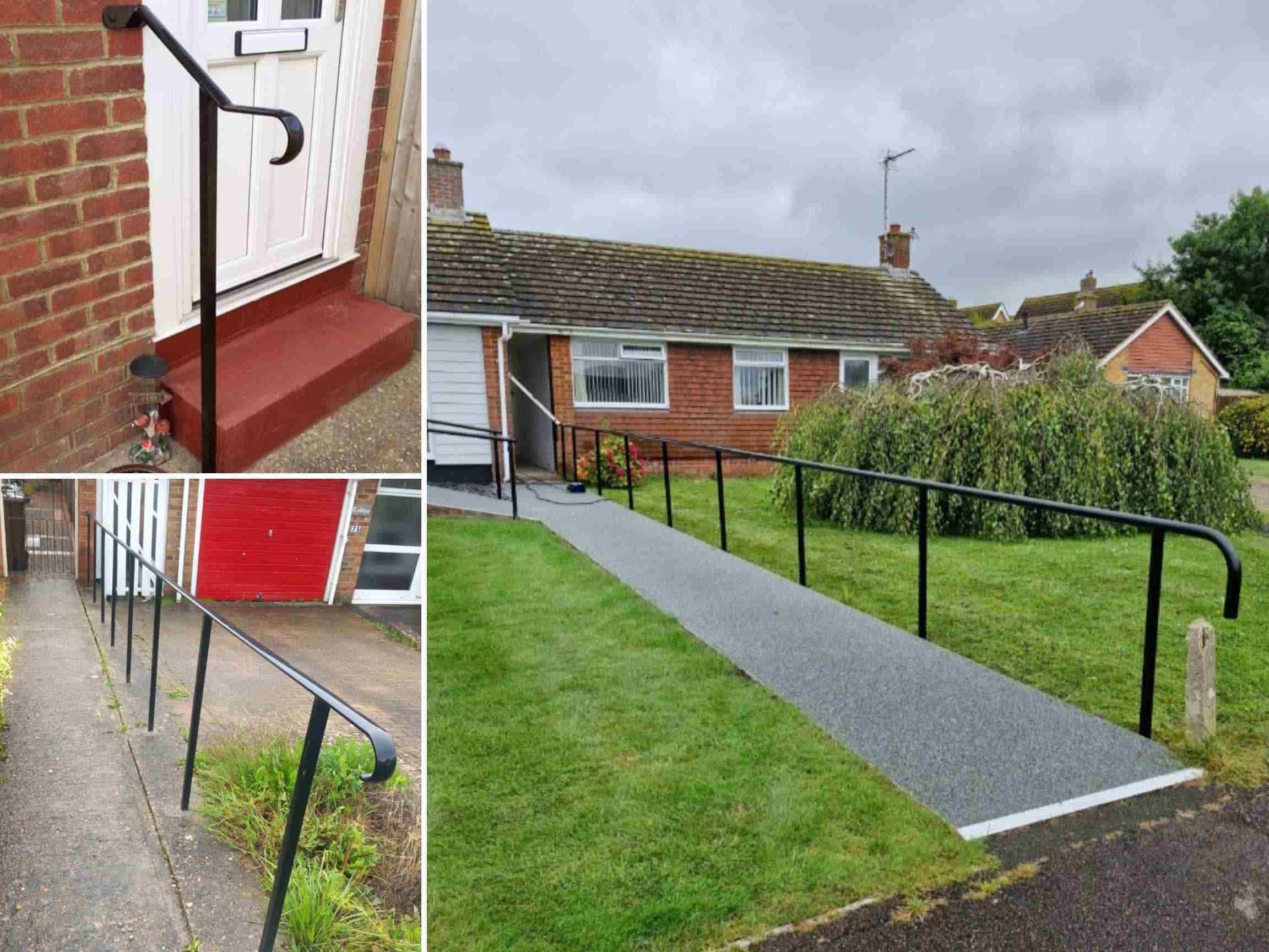 Outdoor Handrails in Eastbourne | Bespoke Safety Rails