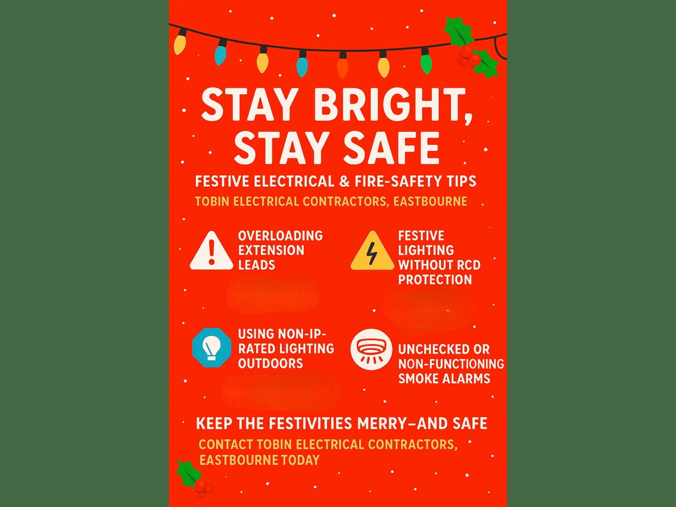Festive Electrical Safety Tips from Tobin Electrical Contractors