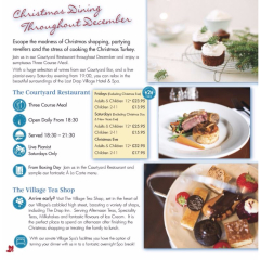 Dine with The Last Drop this Christmas 2017!