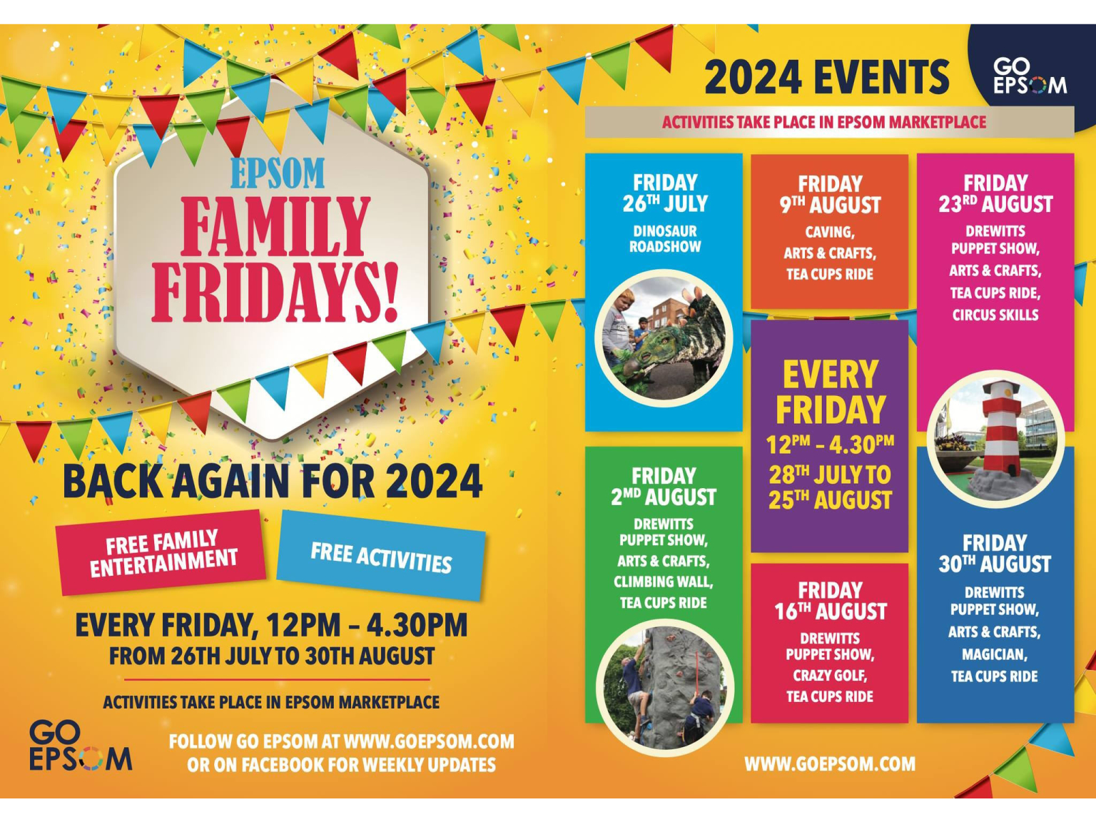 What's on Epsom and Ewell - The Latest Events in Epsom and Ewell