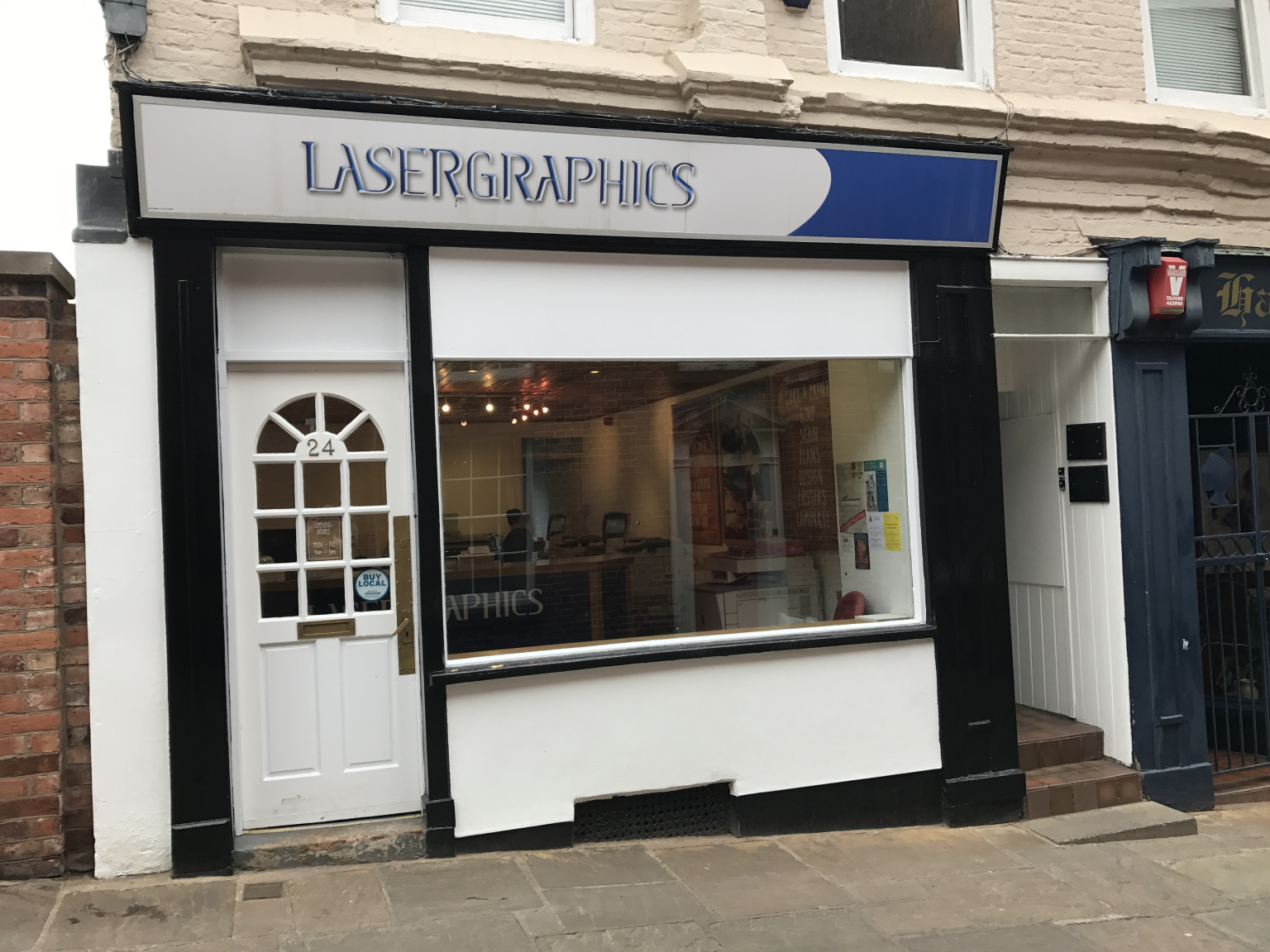 Lasergraphics offer a wide range of printing and copying services in Shrewsbury