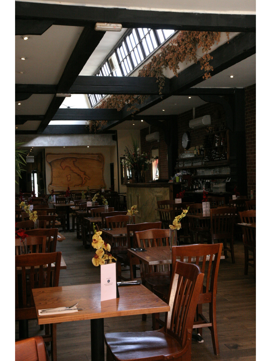 El Castello highly recommended Italian restaurant in Fleet