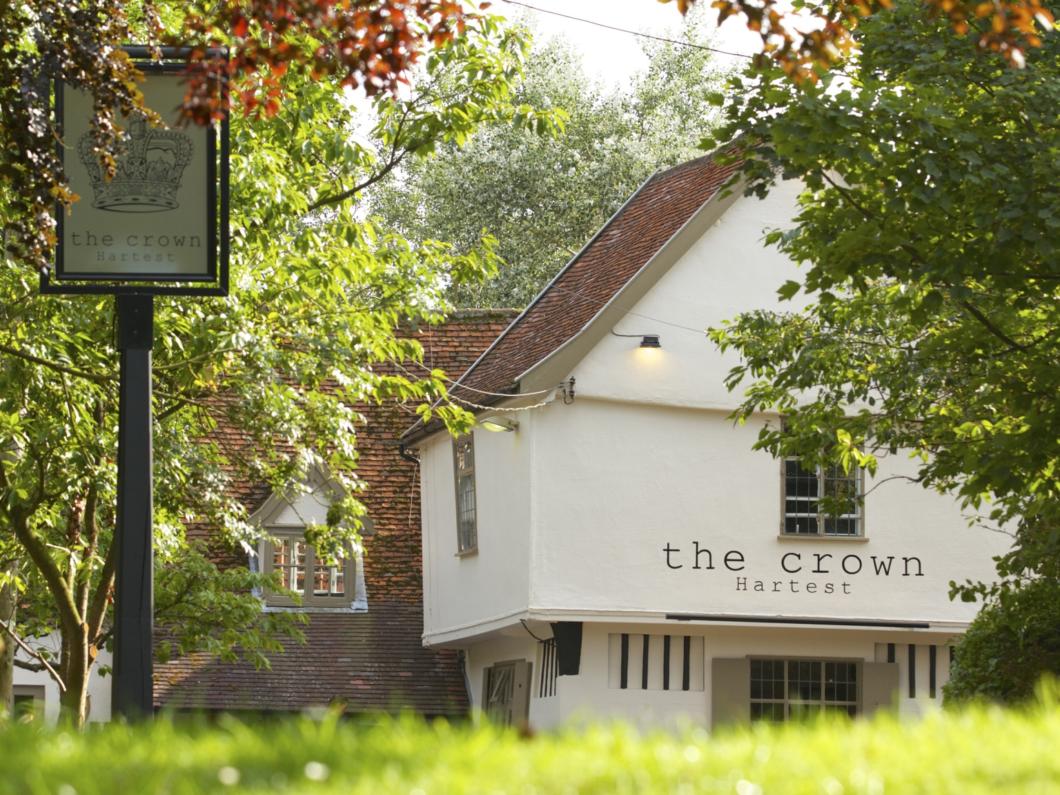 The Crown at Hartest, Suffolk, a pub passionate about good locally ...