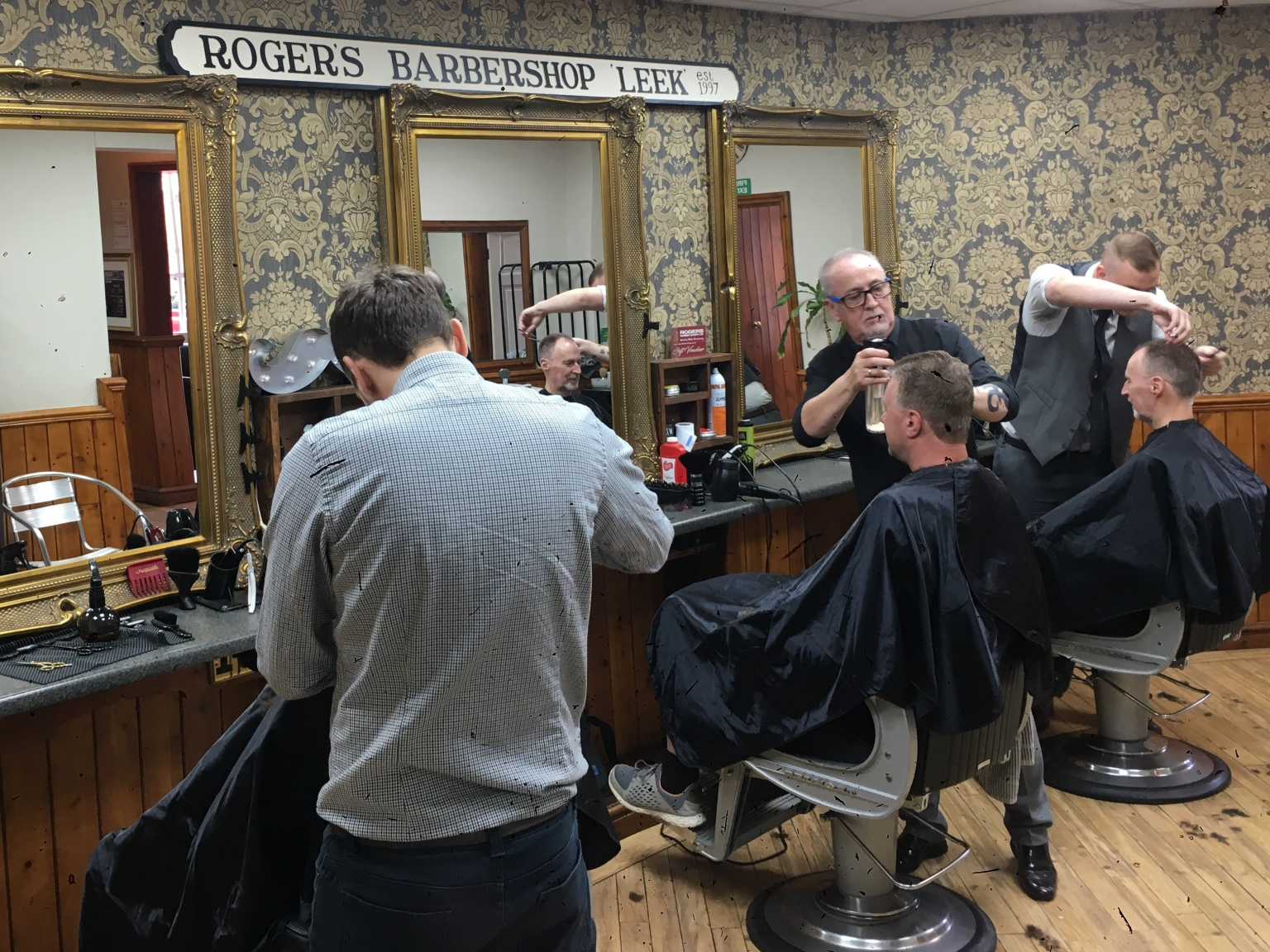 Rogers Barber Shops – the best barbers in Staffordshire and Cheshire