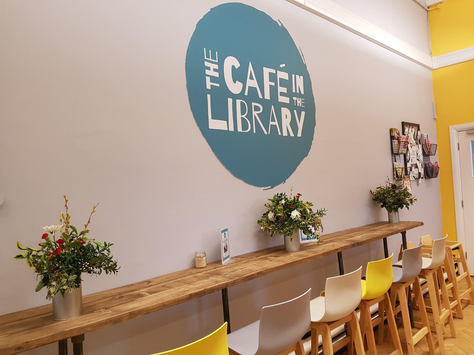 Cafe in The Library - Coffee and Cake in Watford