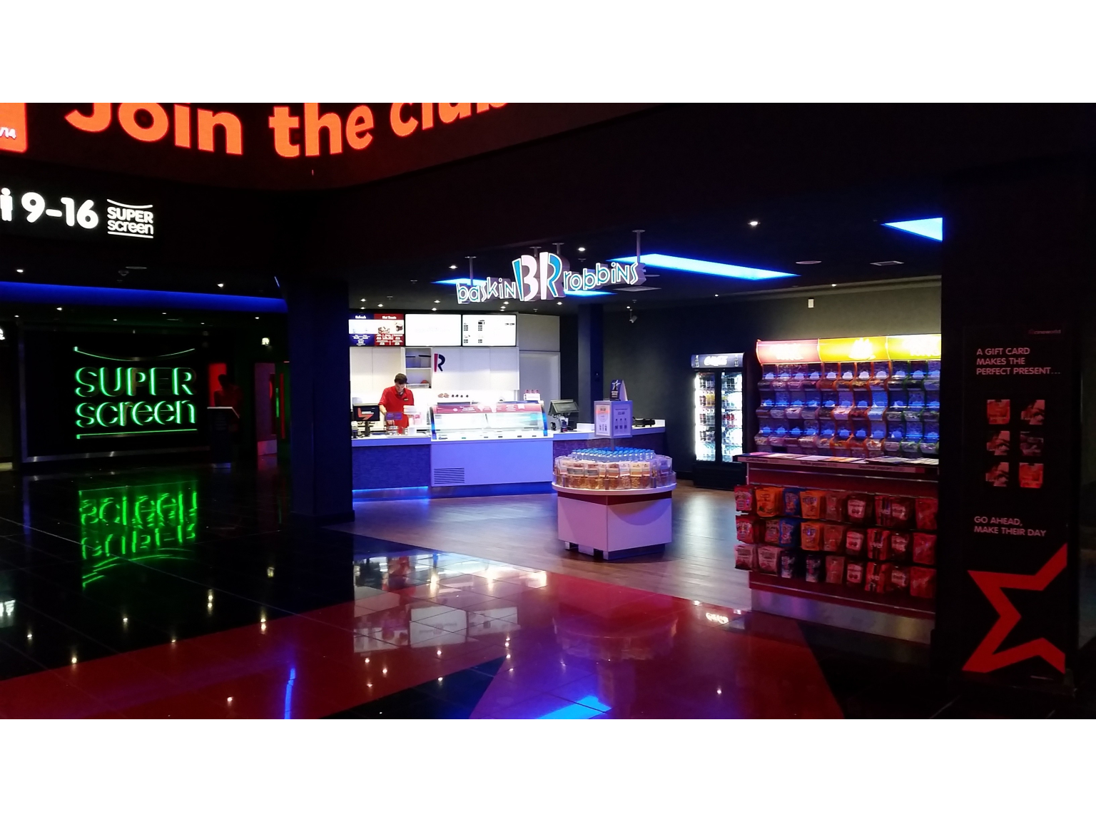 Cineworld Milton Keynes at Xscape in the Centre of the City