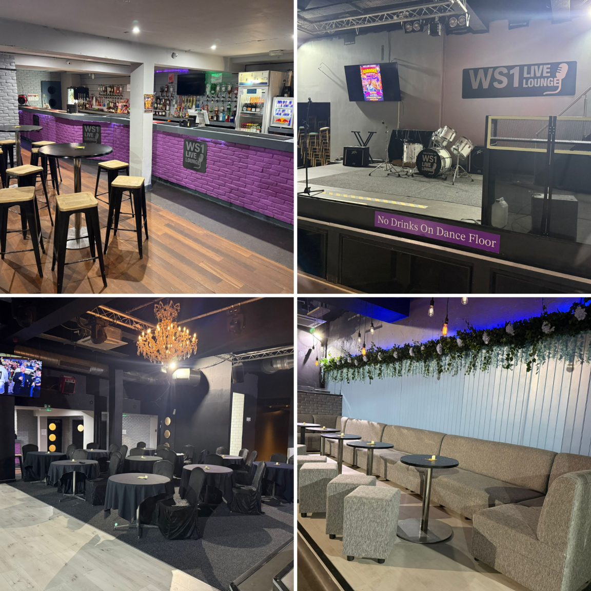 WS1 Live Lounge Walsall, Live Music, Karaoke & Party Venue
