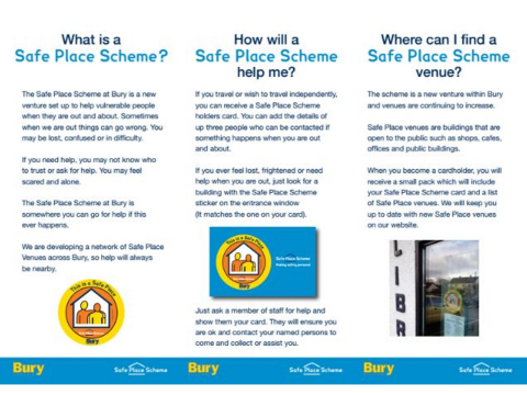 Find the Safe Places for Vulnerable People in Bury