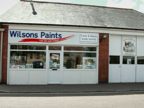 Wilsons Paints - Exmouth - interior & exterior paint suppliers