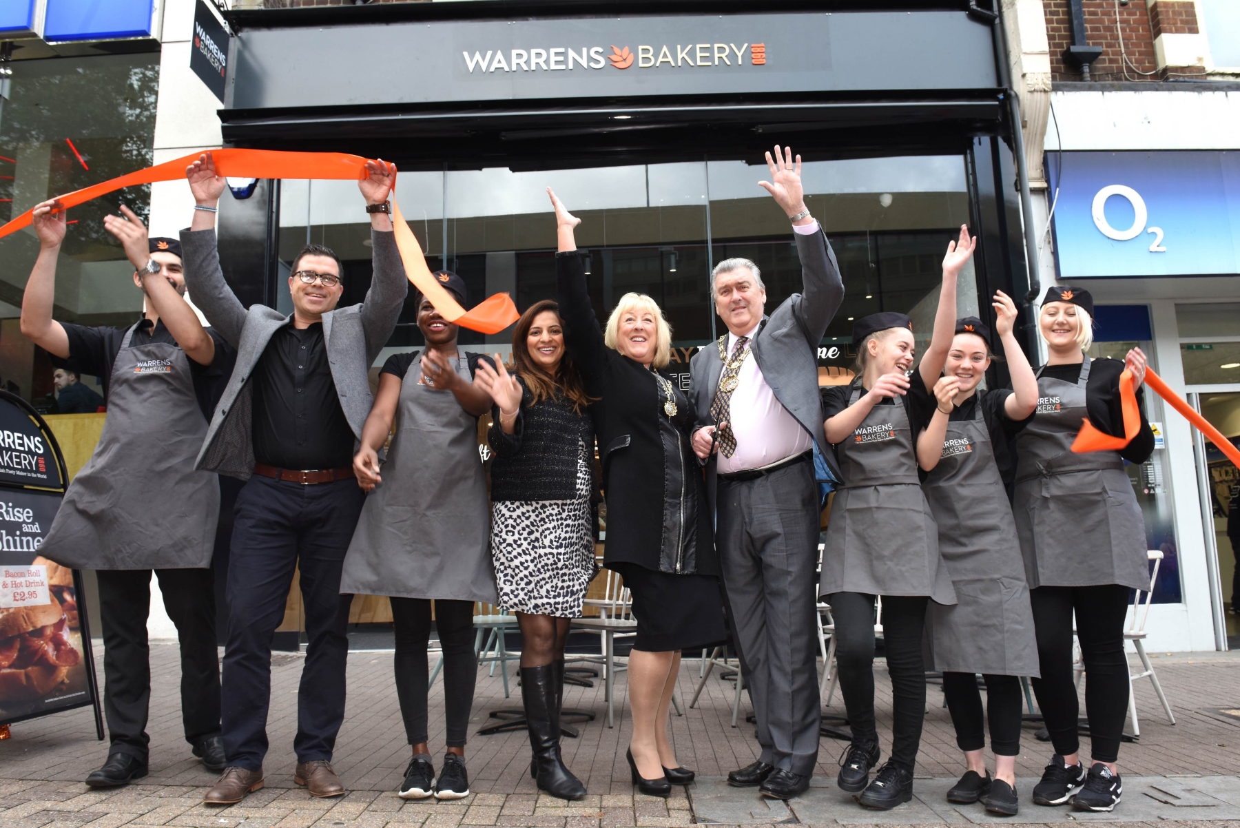 WARRENS BAKERY OPENS ITS DOORS IN SUTTON